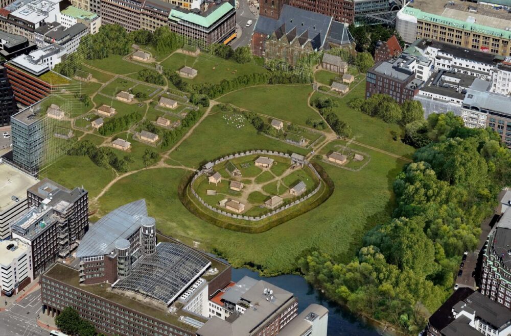 Mythos Hammaburg – Archäologie entdecken im Zentrum Hamburgs • AMH